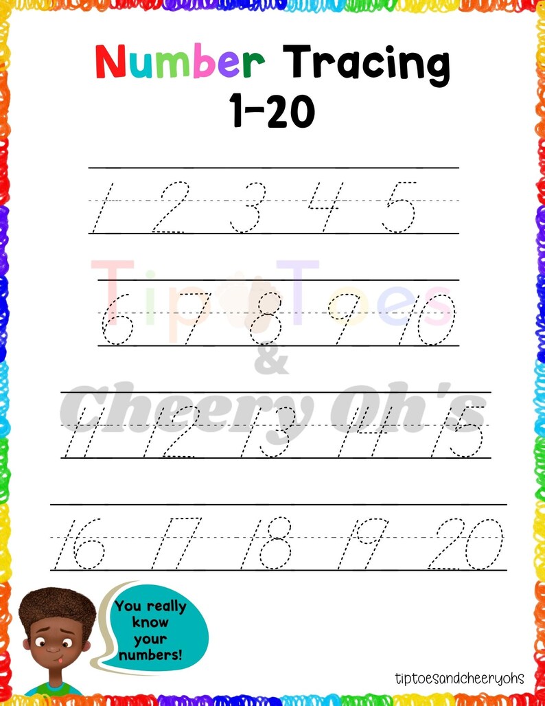 Cursive Tracing Worksheets, Cursive Tracing Letters and Numbers ...