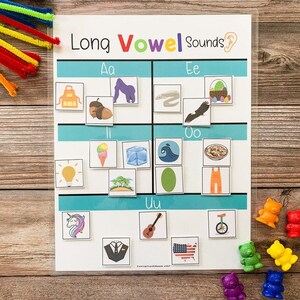 Alphabet Busy Binder, Alphabet Flashcards, Beginning Sounds, Long and ...