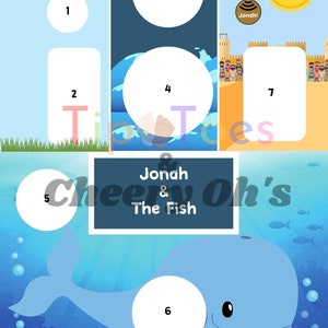 Jonah and the Whale, Bible Activity, Homeschool Printable, Bible Verse ...