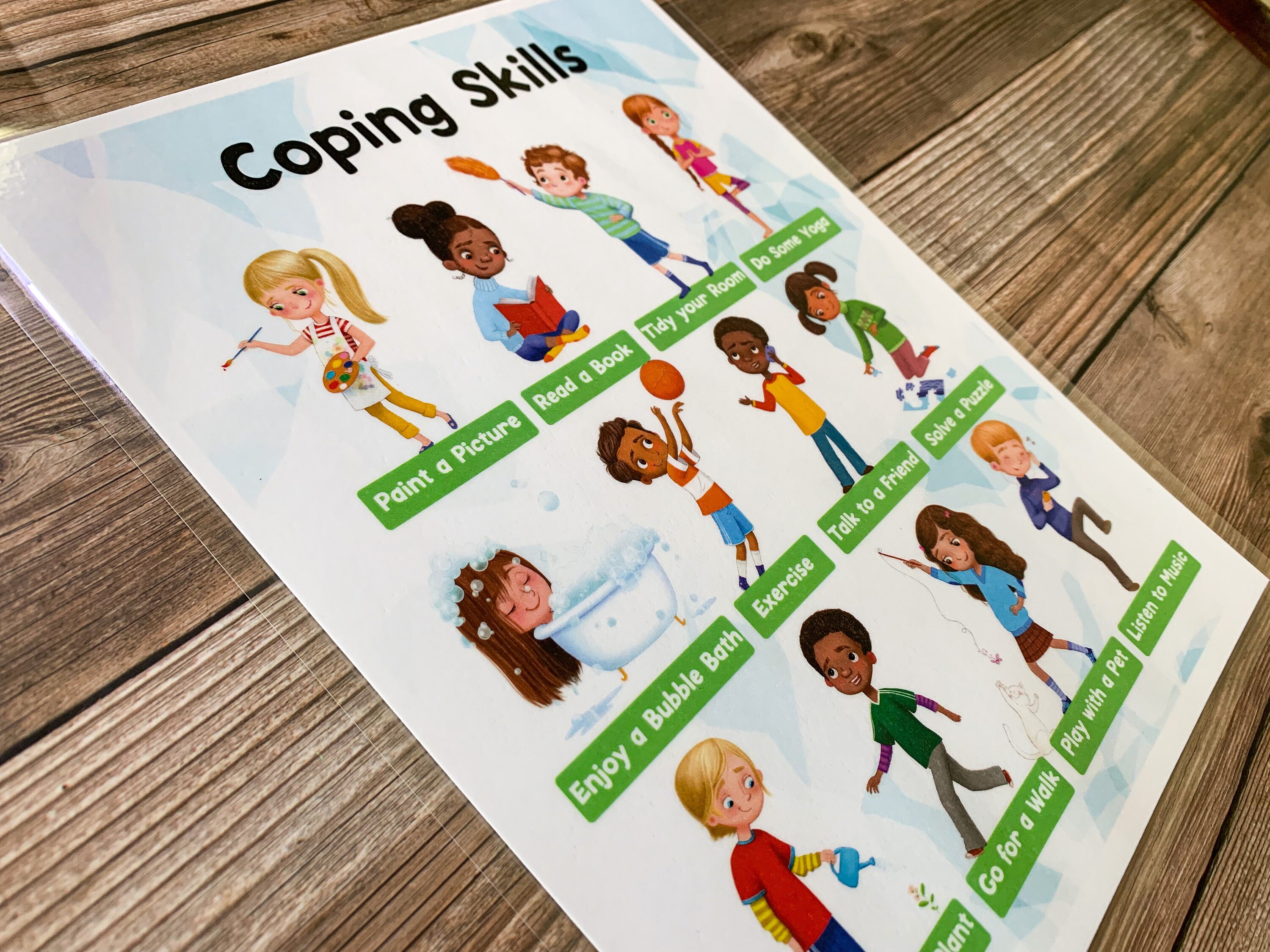 Coping Skills for Kids, Calm Down Strategies, Stress Management, Social ...