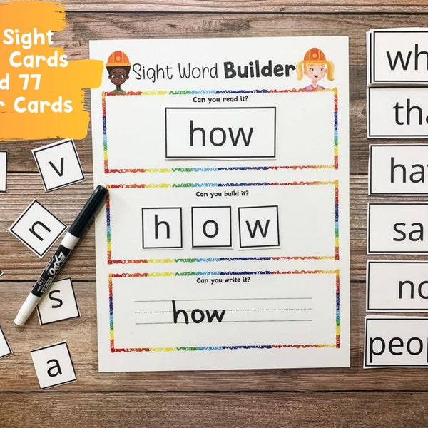 Sight Word - Etsy UK
