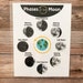 Moon Phase Educational Poster, Outer Space, Science, Moon Phases ...