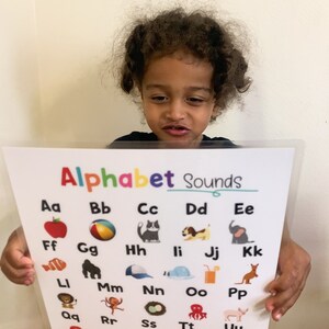 Alphabet Chart, Letter Sounds, Homeschool Printable, Alphabet Sounds ...