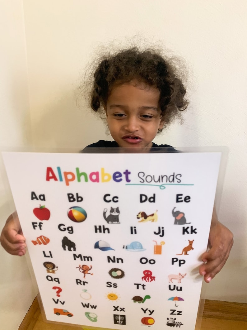 Alphabet Chart Letter Sounds Alphabet Sounds Chart | Etsy