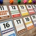 Number Flashcards, Numbers 1-20,preschool, Homeschool, Printable Number ...