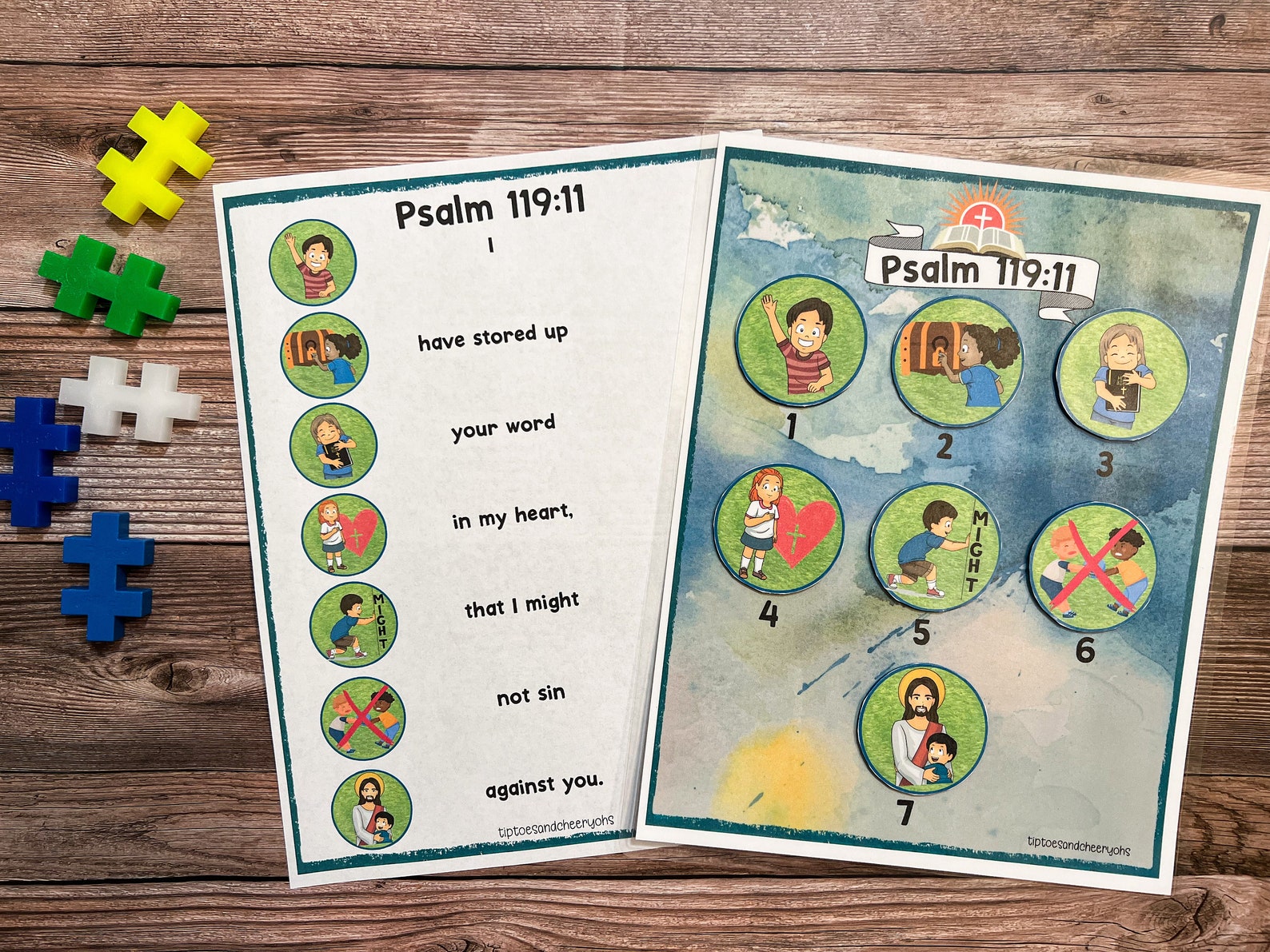 Psalm 119:11, Bible Activities for Kids, Devotional, Christian Activity ...