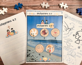 Philippians 4:8 Bible Verse Flip Book Bible Verse - Etsy