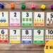 Number Flashcards, Numbers 1-20,preschool, Homeschool, Printable Number ...