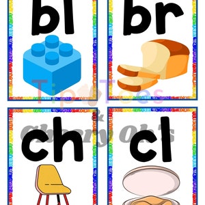 Phonics Flashcards, CVC Words, Word Families, Learn to Read, Consonant ...