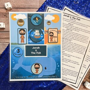 Bible Activity Bundle, Homeschool Printable, Sunday School, Christian ...