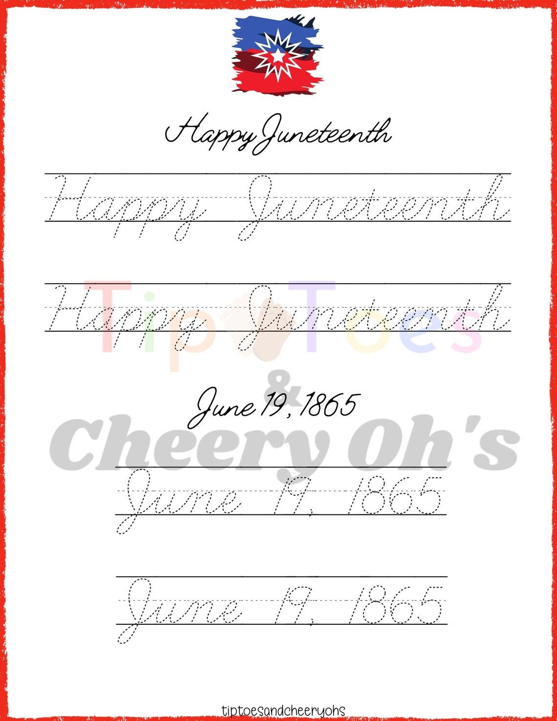 Juneteenth for Kids Black History Homeschool Social - Etsy