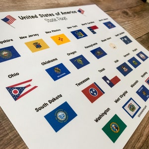 United States of America, State Flags, 50 States, U.S. State Flags ...