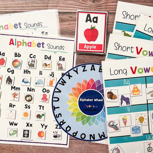 Alphabet Wheel - Etsy