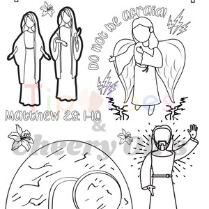 He is Risen, Bible Activity, Homeschool Printable, Bible Verse, Easter ...