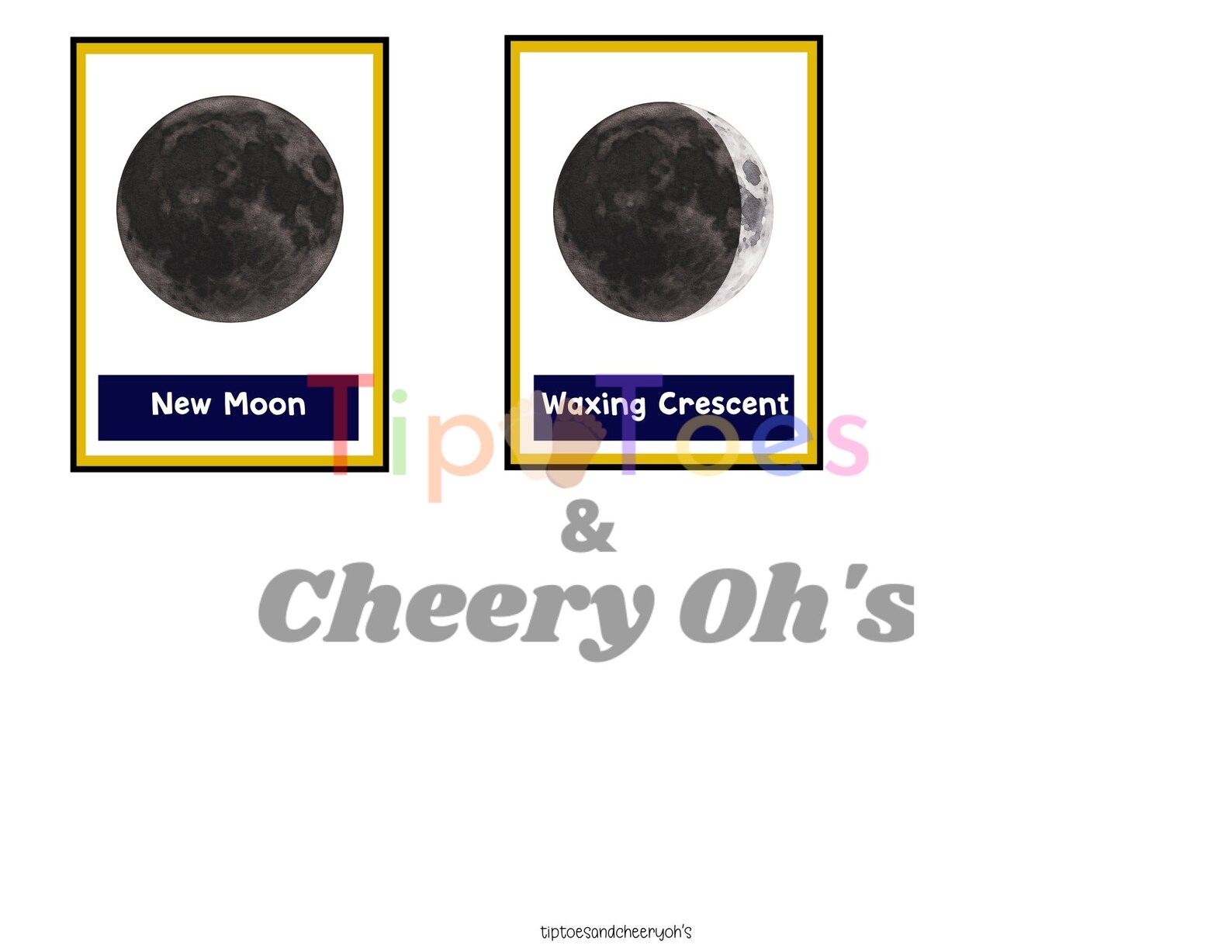 Phases of the Moon Bundle Science Activities for Kids Moon - Etsy