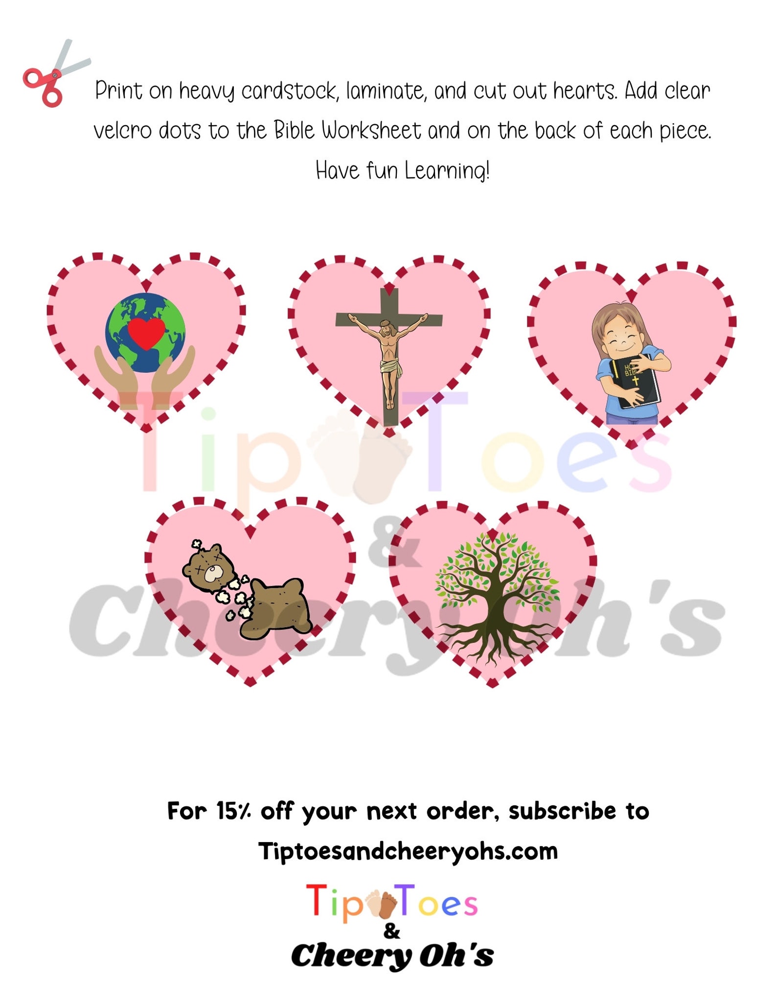 John 3:16 the Gospel Bible Activity Homeschool Printable - Etsy