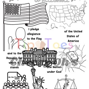 The Pledge of Allegiance for Kids, United States History, Social ...