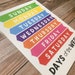 Days of the Week Printable, Morning Circle Time, Learn Days of the Week ...