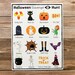 Halloween Scavenger Hunt, Kids Fall Activity, Seek and Find Games ...