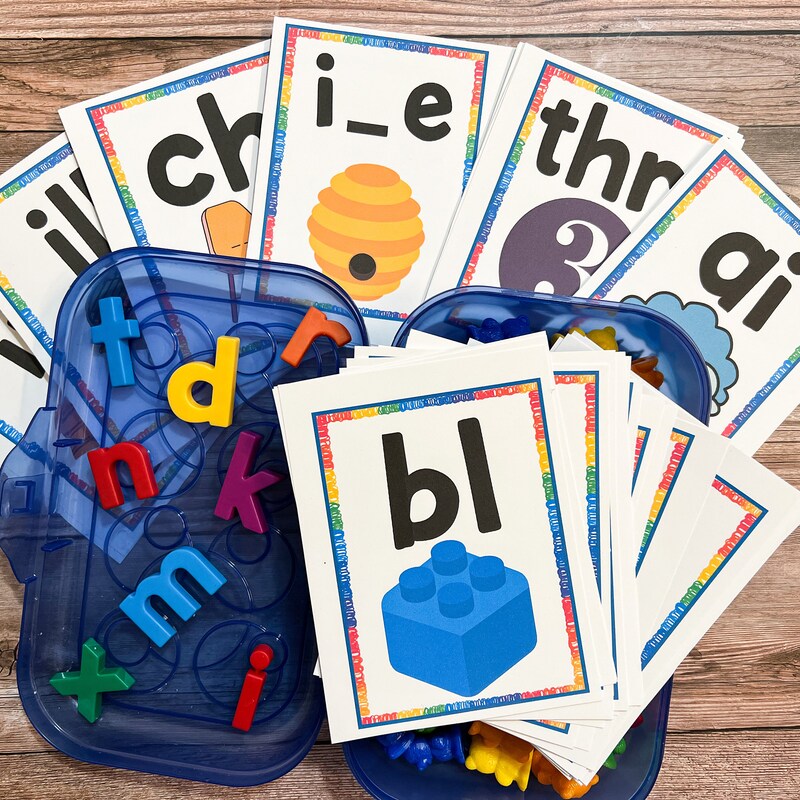 Blending Board Phonics - Etsy Norway