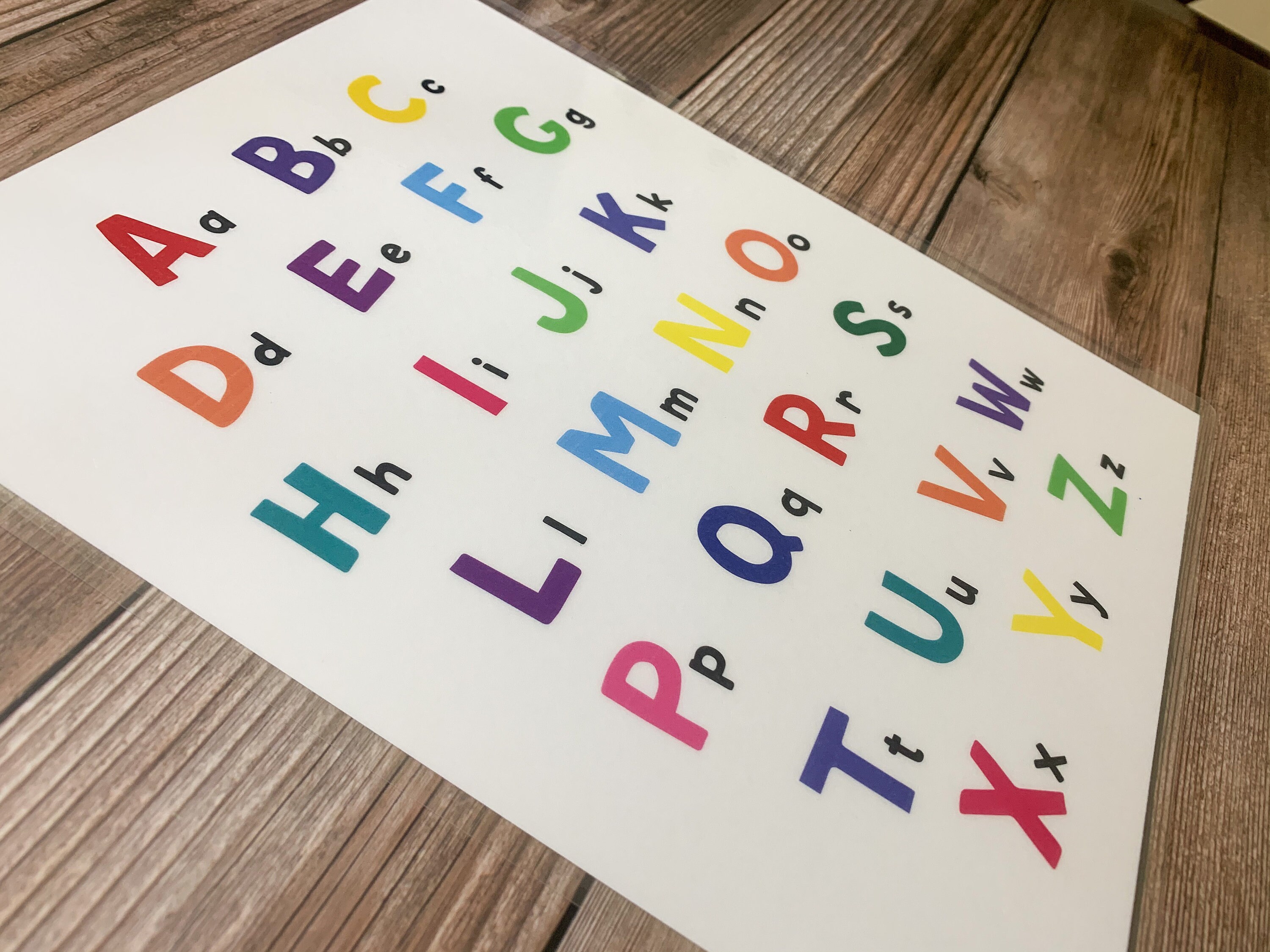 Alphabet Poster, Classroom Decor, Homeschool Printable, Learning and ...