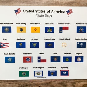 United States of America, State Flags, 50 States, U.S. State Flags ...