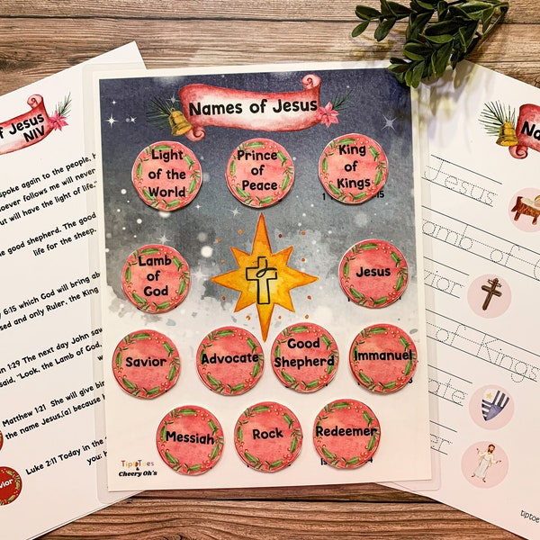Names of Jesus - Etsy