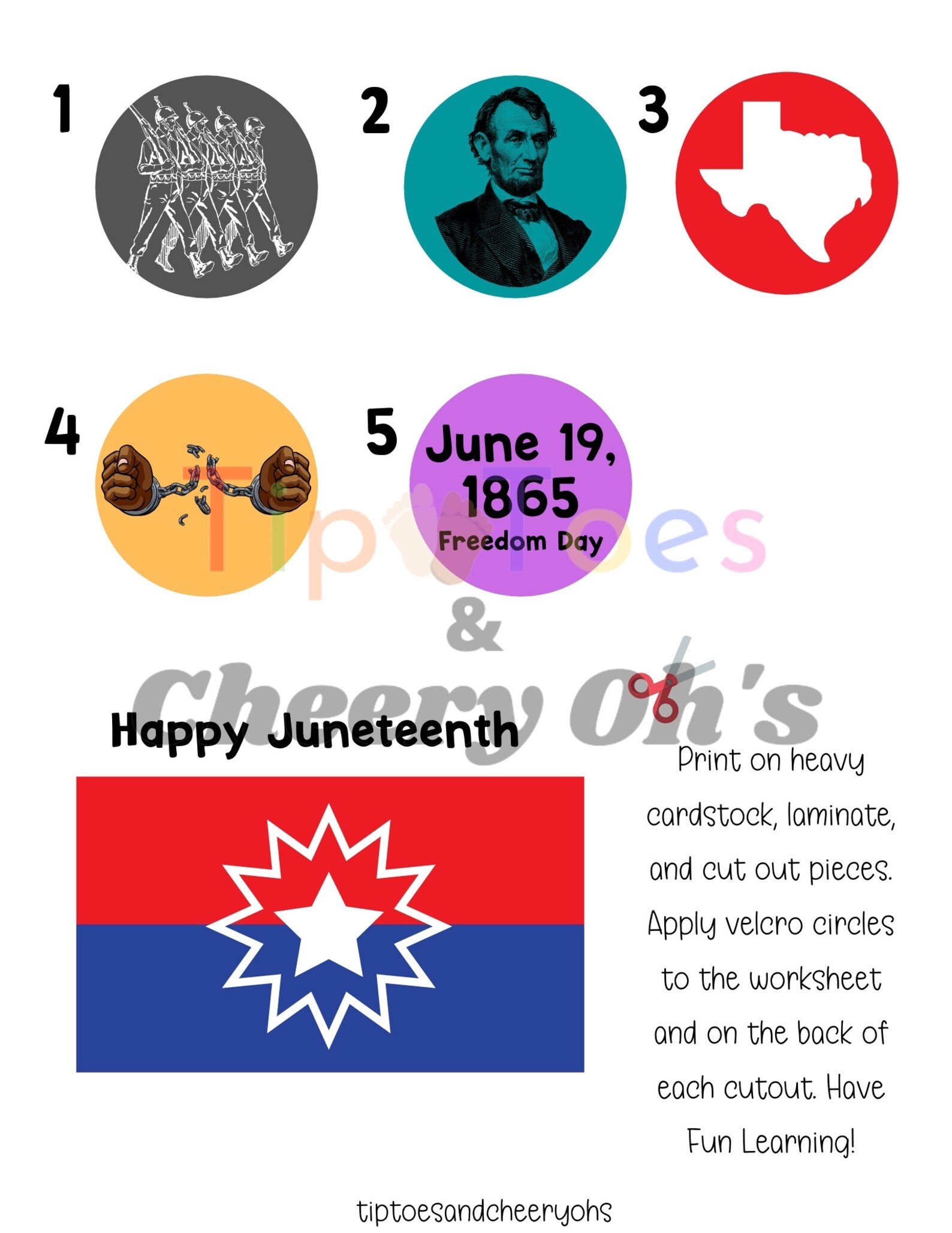 Juneteenth for Kids Black History Homeschool Social - Etsy