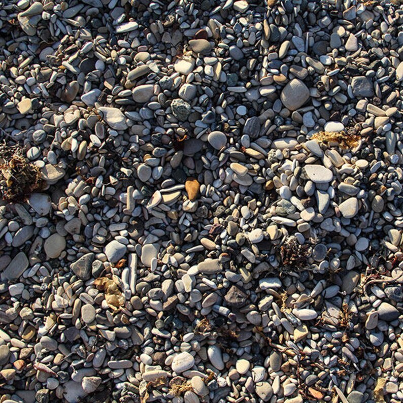 Stone Digital Paper / Natural Beach Pebbles Textures / Pack of 14 JPG ...