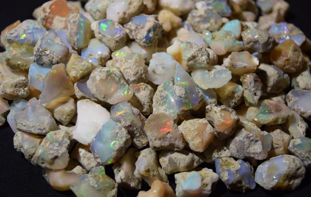 BIG Size Opal Lot Raw Rough Freeform Earthmined Rock Minerals Natural ...