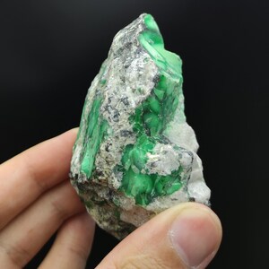 Natural Rich Green Color Variscite Rough Chunk. Unstabilized, Untreated ...