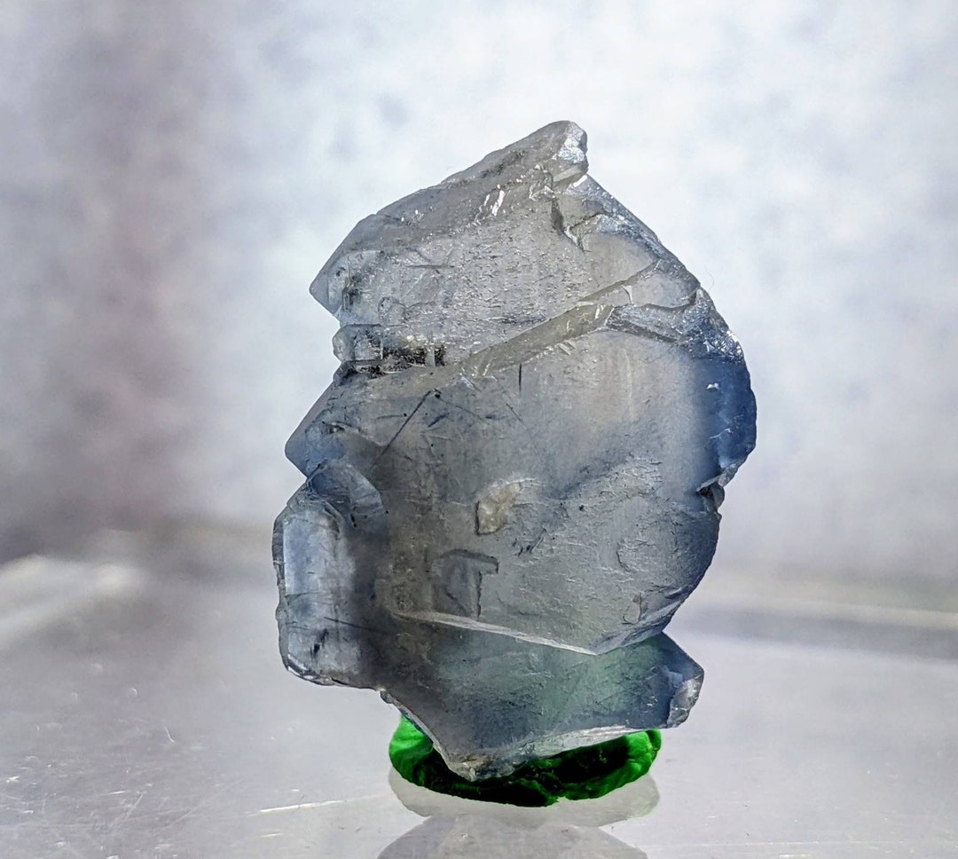 Natural Rare Indicolite Blue Quartz Crystal From Afghanistan, 3.6 Grams ...