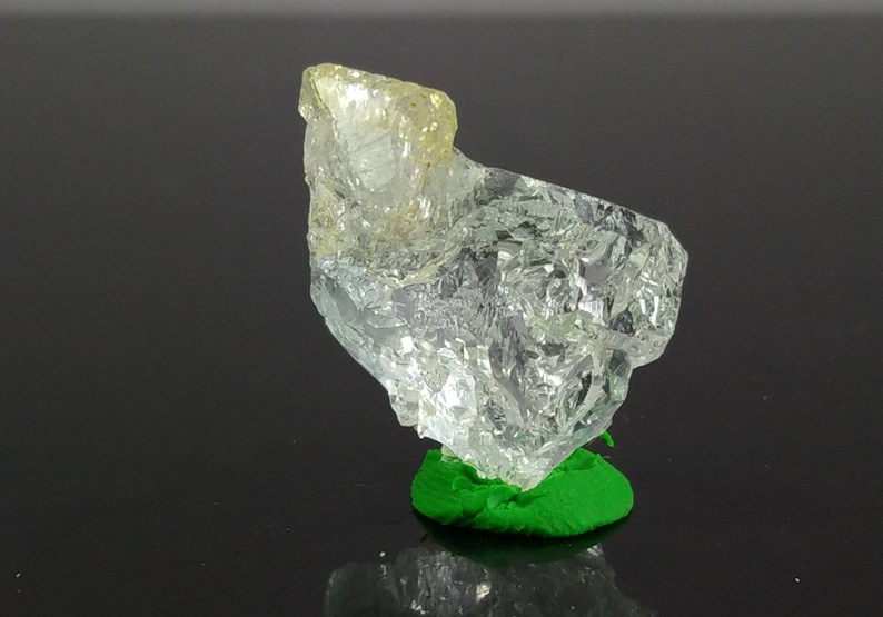 Etched Gemmy Clear Transparent White Beryl Crystal From Skardu ...