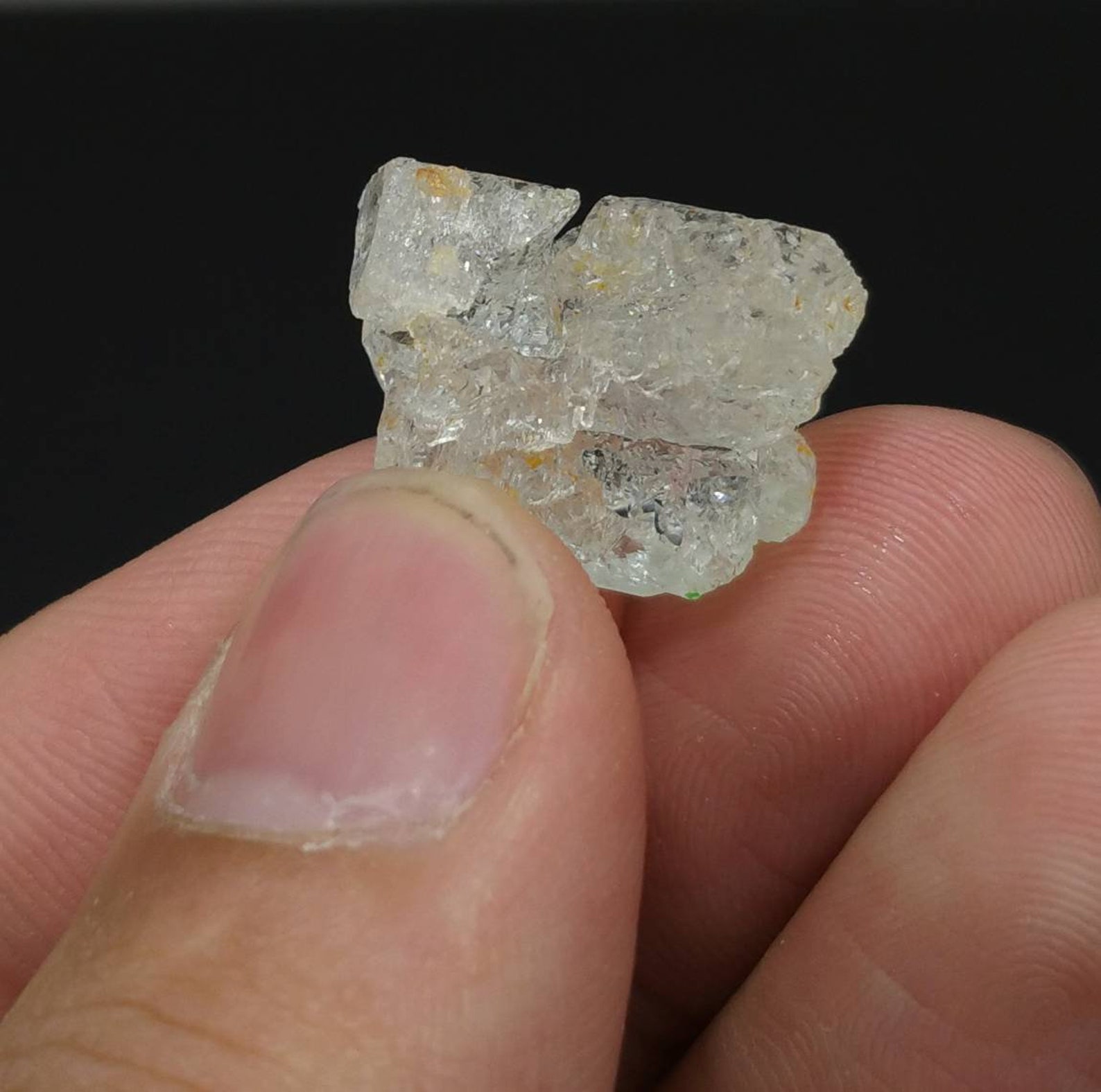 Etched Gemmy Clear Transparent White Beryl Crystal From Skardu ...