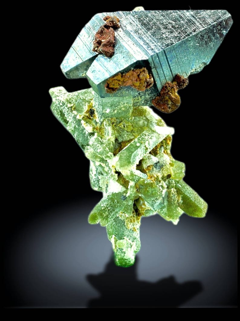 Rare Single Small Thumbnail Size Anatas on Matrix Anatas - Etsy