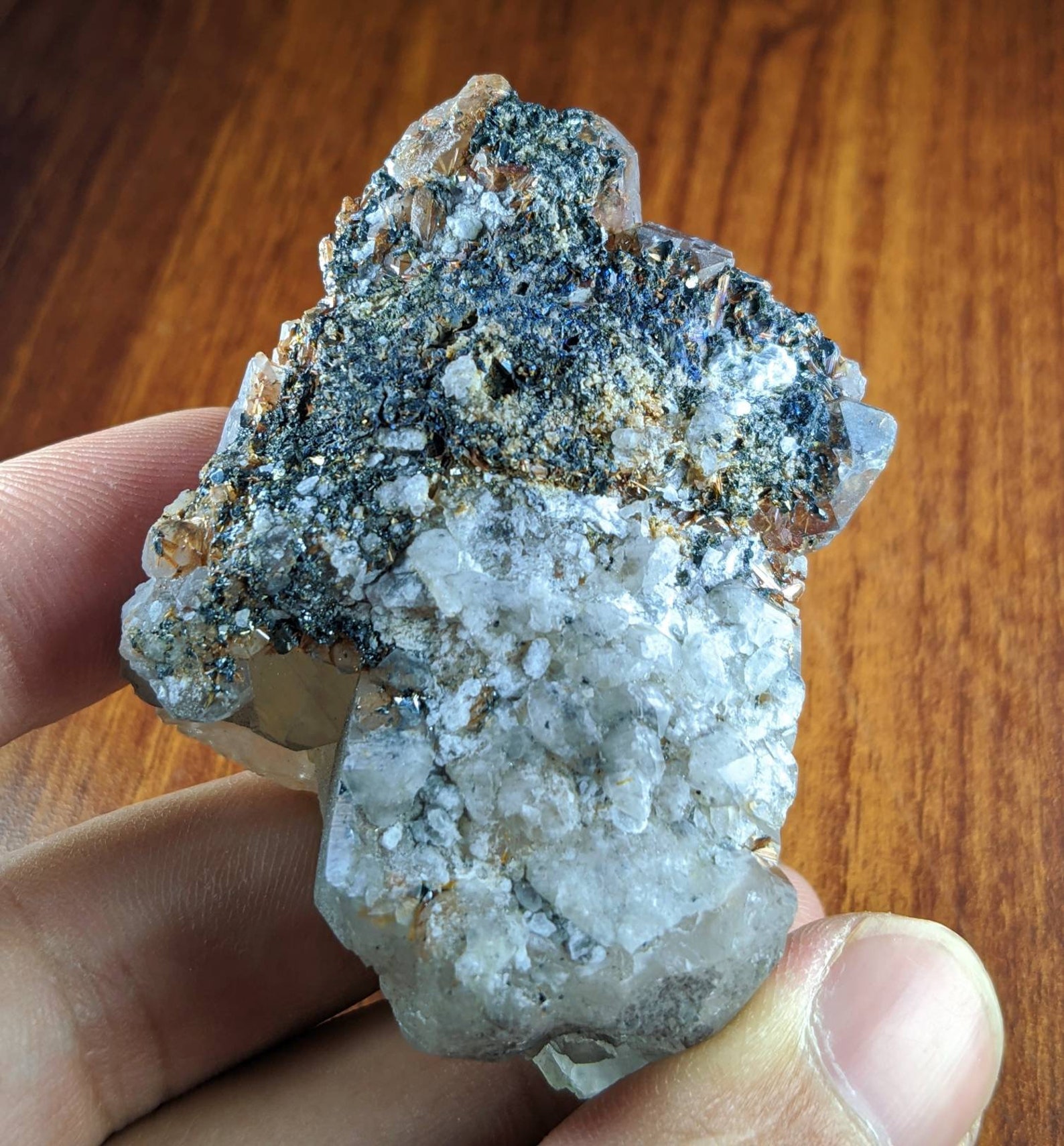 Rutile Var Sagenite With Grey Quartz Beautiful Crystal From - Etsy