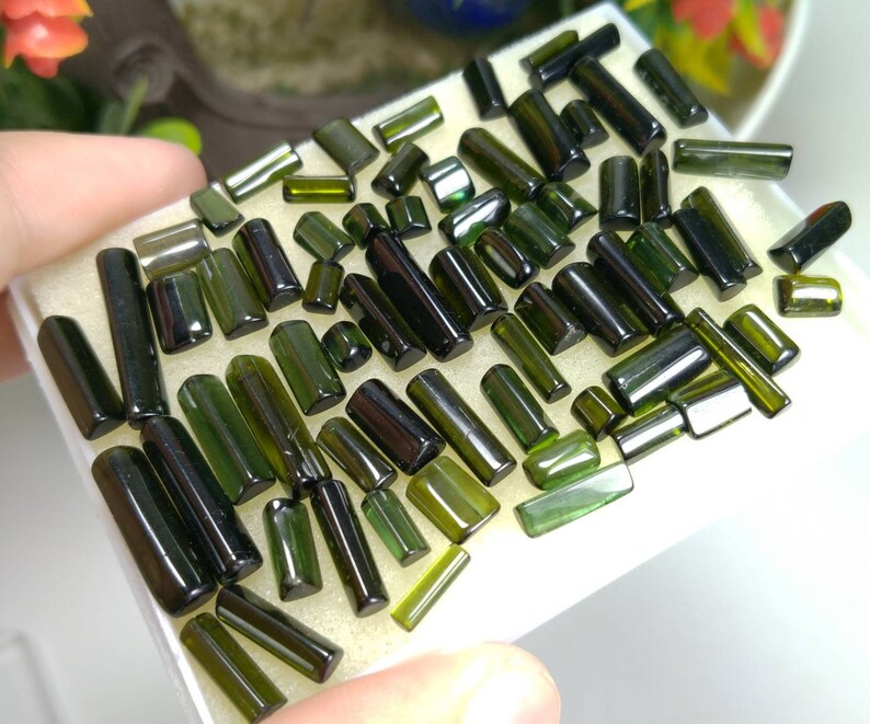 Natural good quality beautiful 20 grams green tourmaline | Etsy