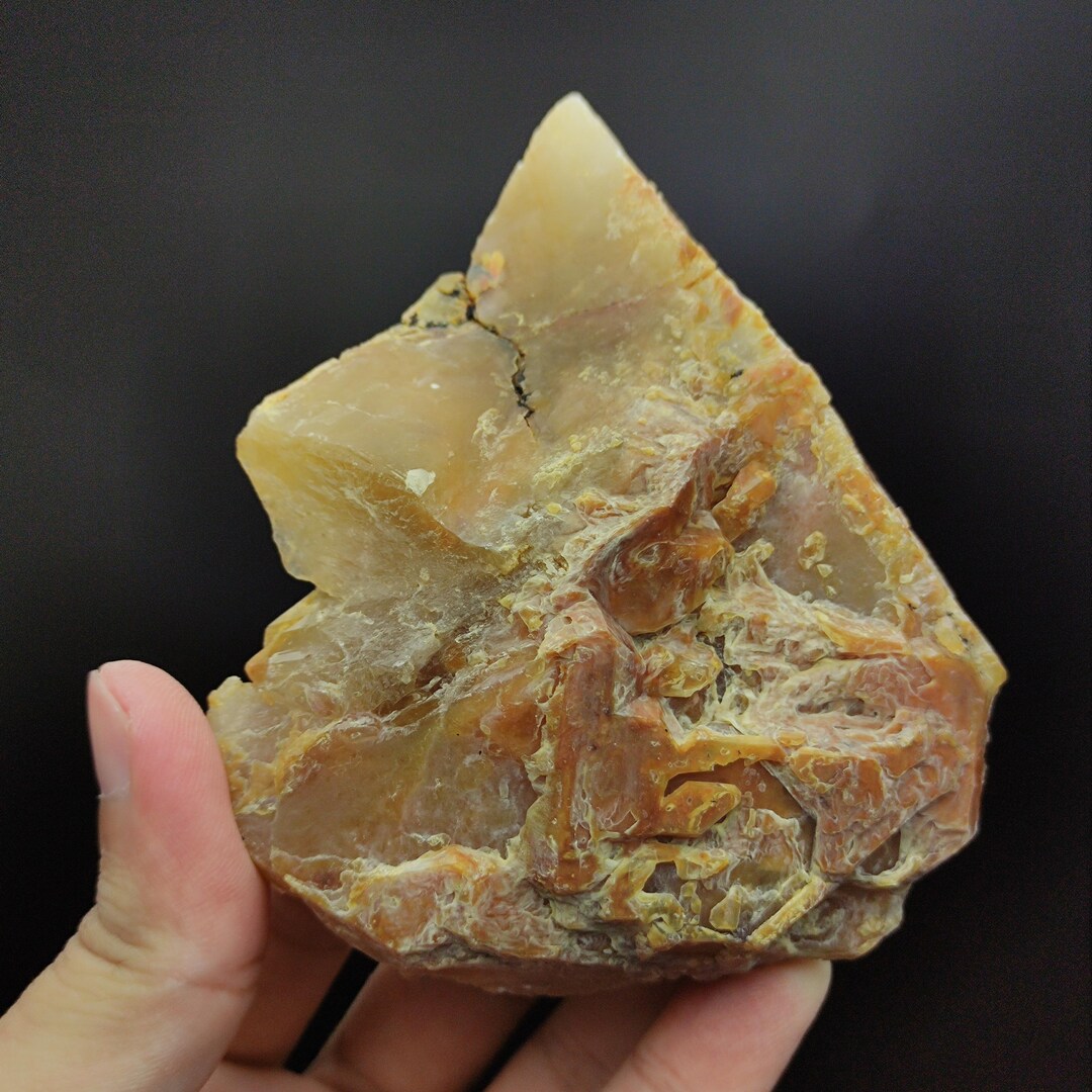 Natural Honey Color Astrophyllite Included Quartz Crystal From KP ...