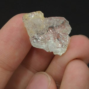 Etched Gemmy Clear Transparent White Beryl Crystal From Skardu ...
