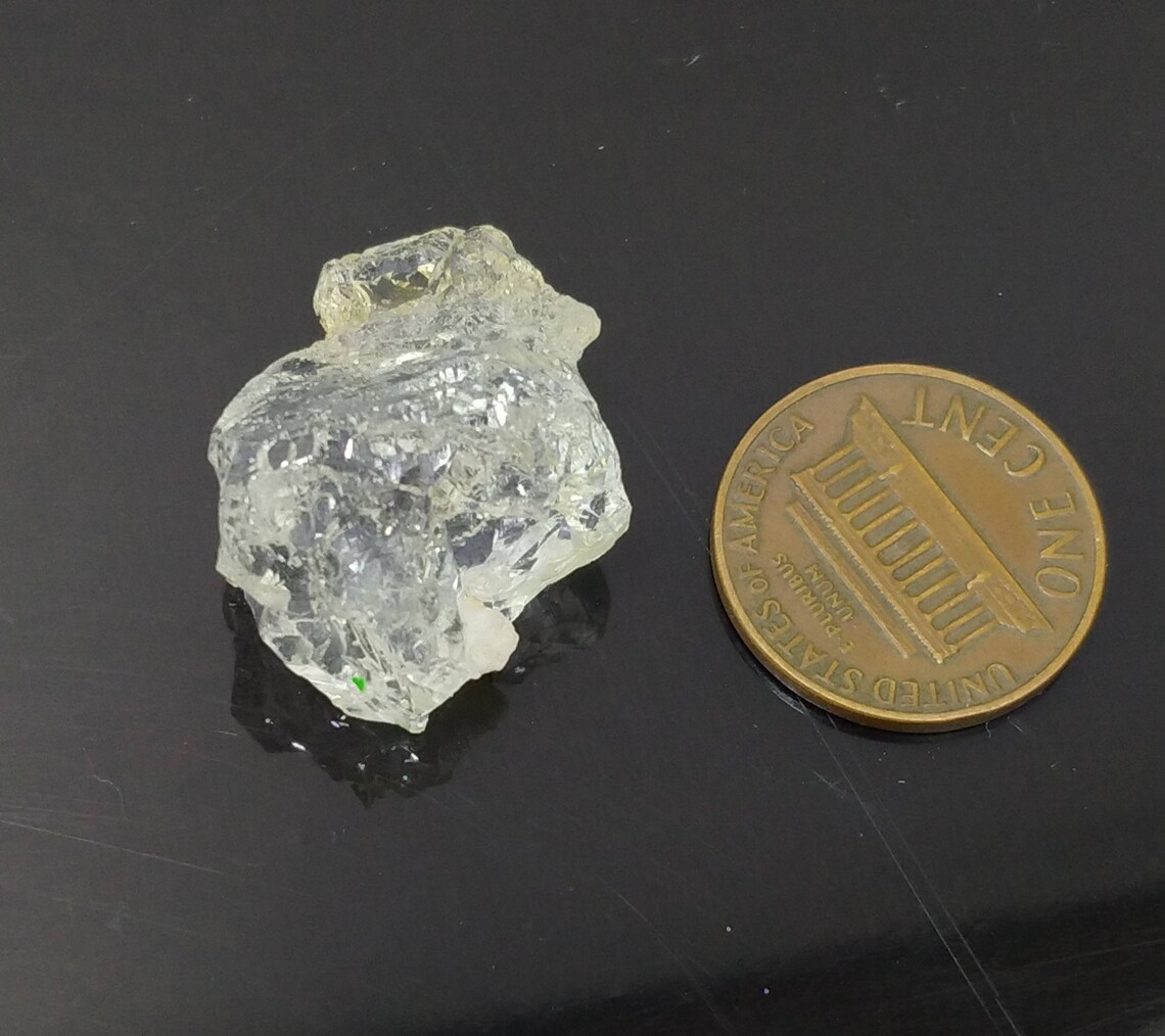 Etched Gemmy Clear Transparent White Beryl Crystal From Skardu | Etsy