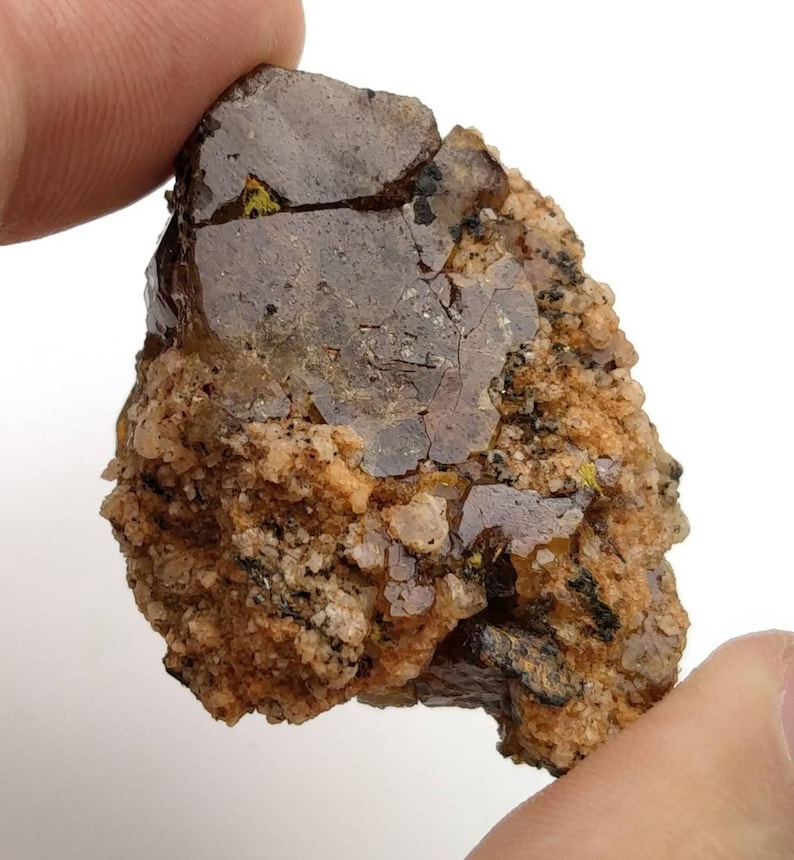 Bastnaesite Rare With Granite Perfectly Terminated Crystal Big - Etsy