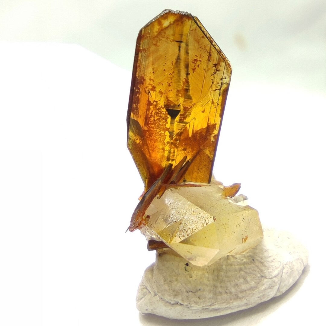Extremely Rare Small Thumbnail Size Brookite Perfectly Terminated ...