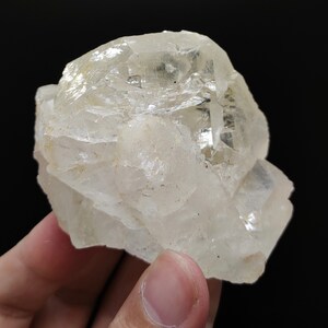 Natural Aesthetic Clear Beautiful 205 Grams Rare Gwindel Quartz Crystal ...