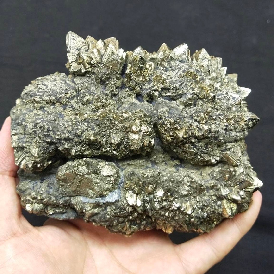 Natural New Find Big Size Golden Marcasite Sphere Shape Cluster Called ...