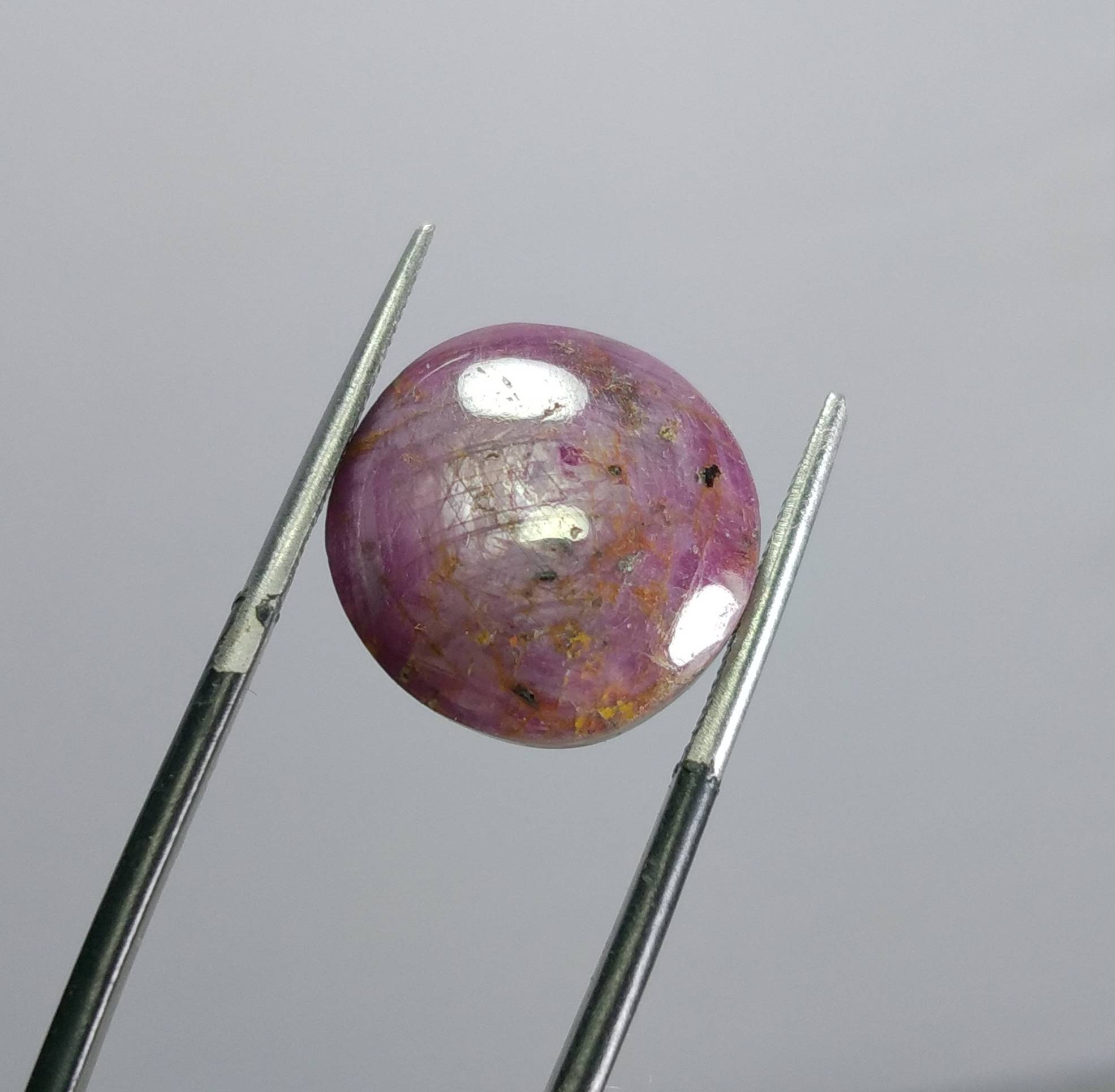 Natural aesthetic fine quality 20 carats oval shape star ruby | Etsy