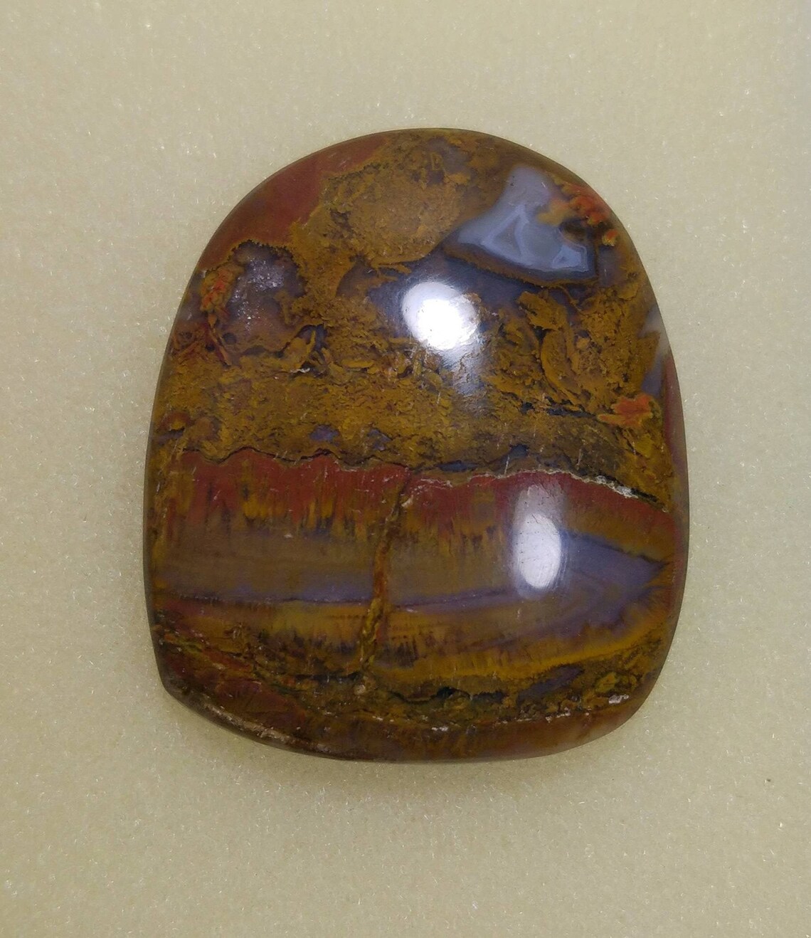 Natural Good Quality Beautiful 63 Carats Multicolore Agate - Etsy