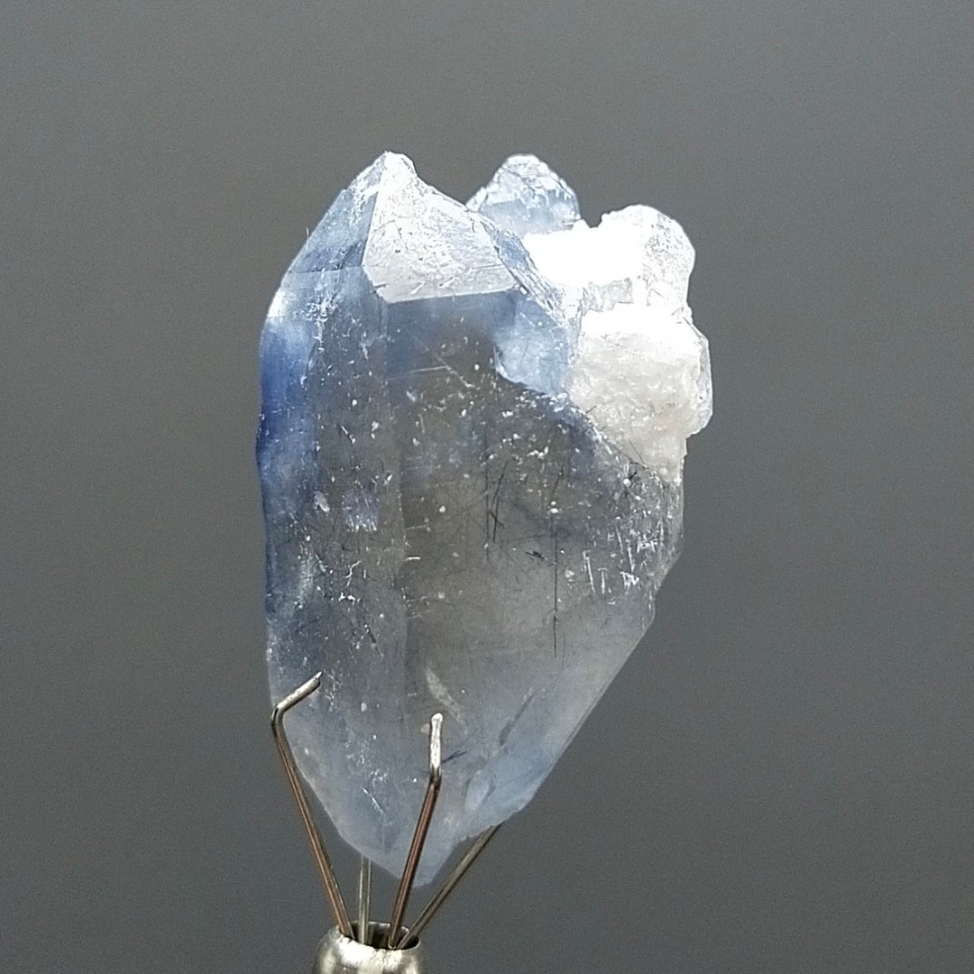 Natural Rare Indicolite Blue Quartz Crystal From Afghanistan, 6.2 Grams ...