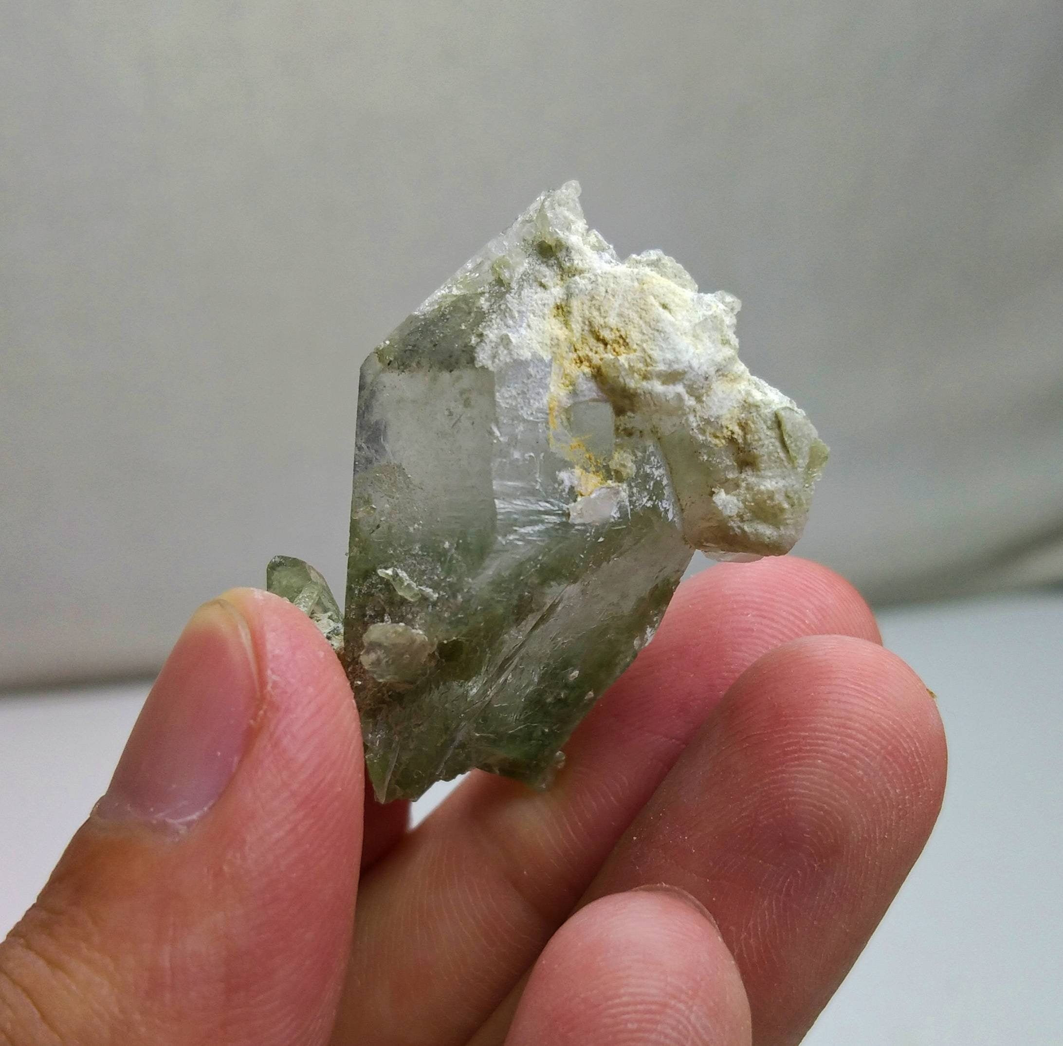 Natural Top Quality Beautiful 19 Grams Chlorine Quartz Crystal - Etsy