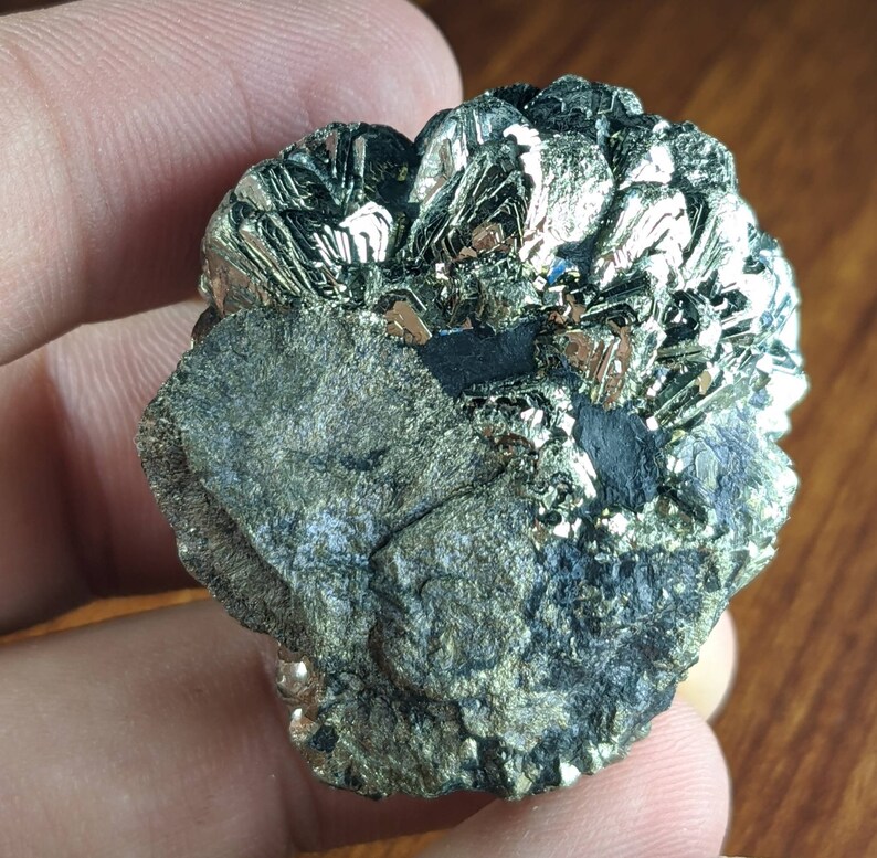 Natural New Find Big Size Golden Marcasite Cluster With - Etsy