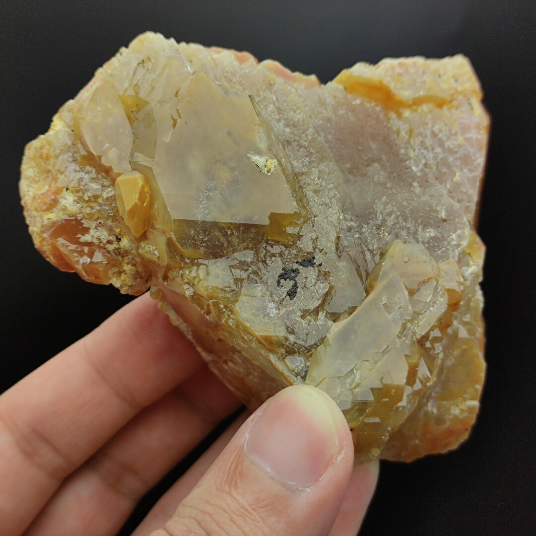 Natural Honey Color Astrophyllite Included Quartz Crystal From KP ...